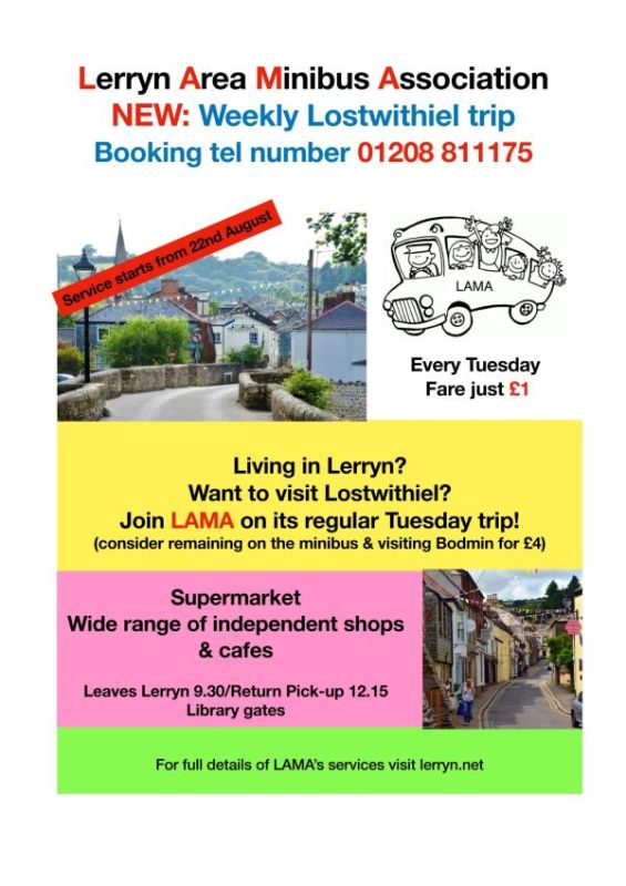 Lerryn area community website