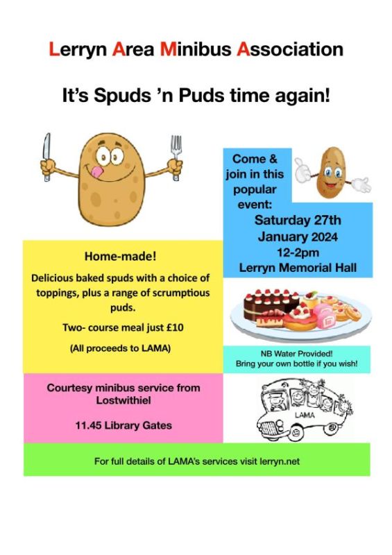 Lerryn area community website