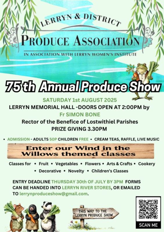 73rd Annual Produce Show : Lerryn